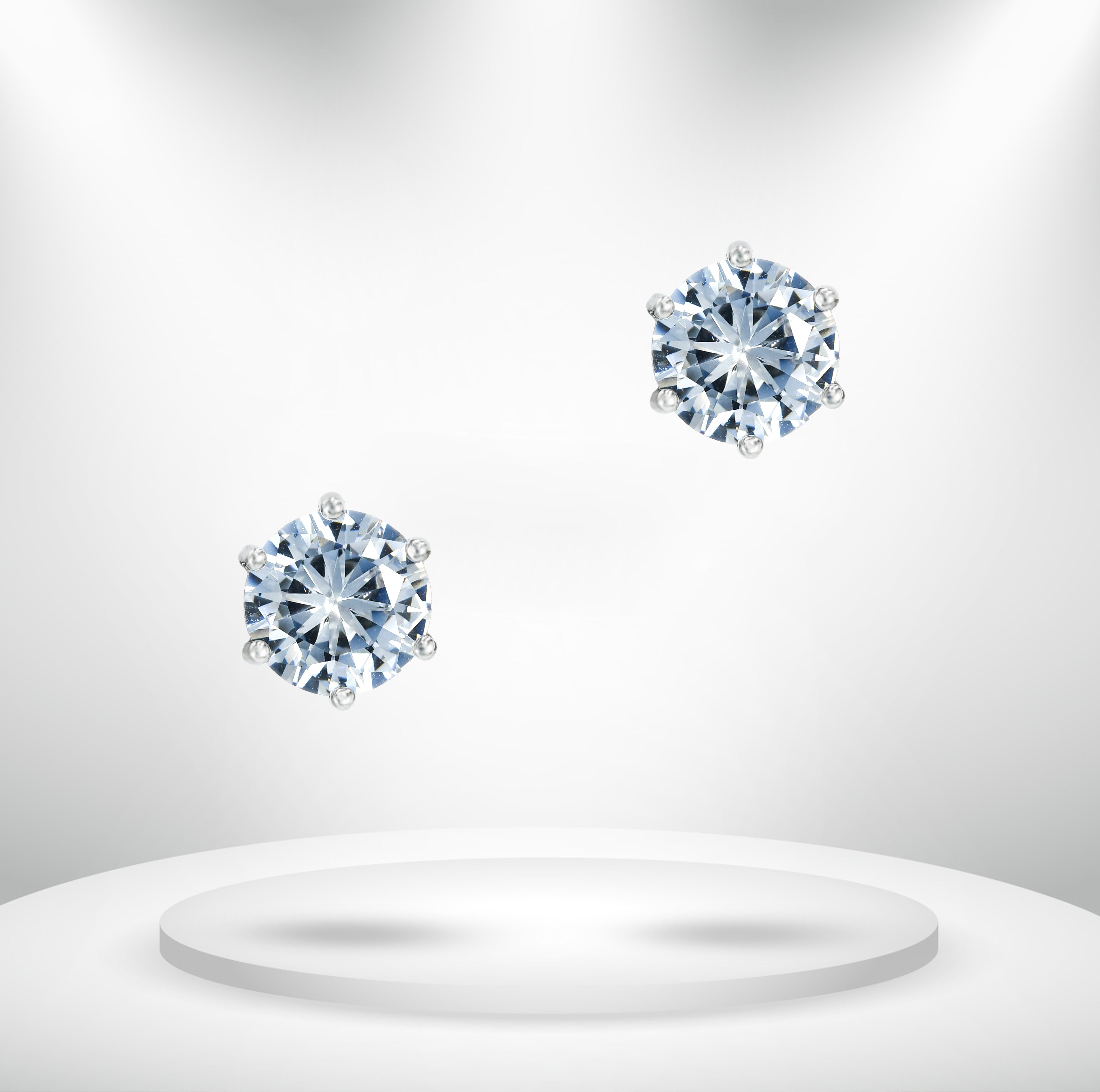 Diamond Titanium Earring